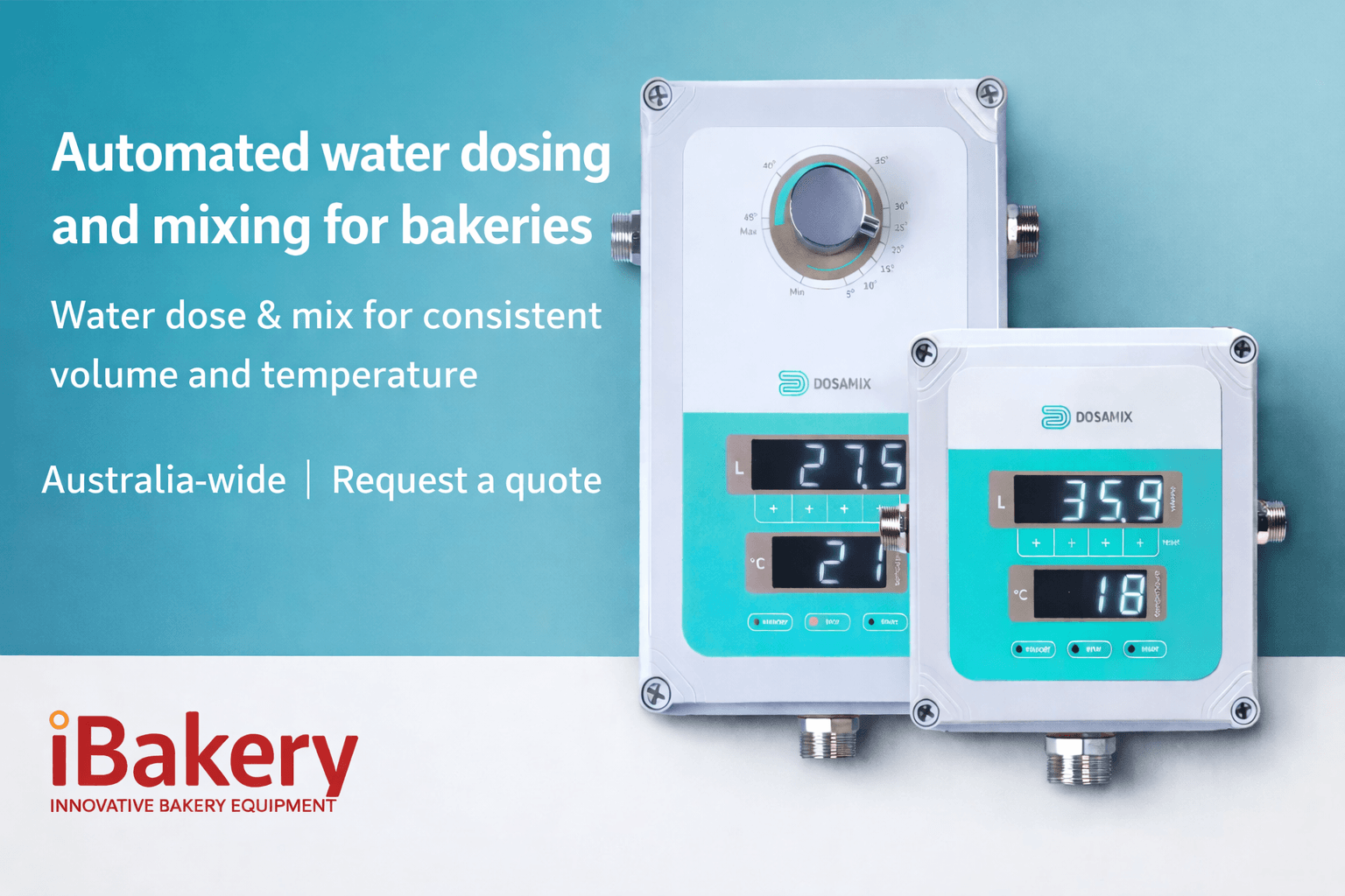 Dosamix D30 Water Doser | Fast, Precise Water Dosing